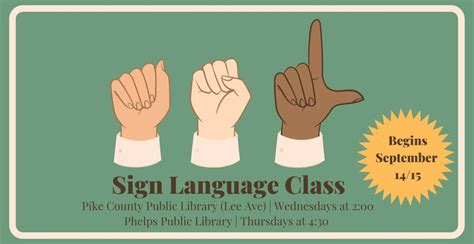 Sign Language Class Visit Pikeville