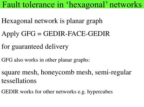 Ppt Addressing And Routing In Hexagonal Networks With Applications In
