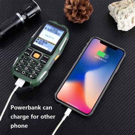 Телефон-Фонарик-Powerbank