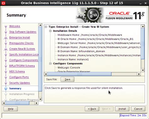 oracle stack oracle bi publisher 11g enterprise installation on linux