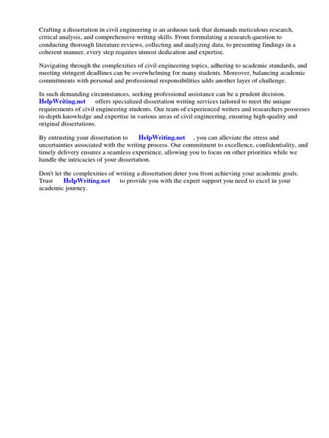 Thesis Dissertation Civil Engineering Pdf Thesis Corporate Social