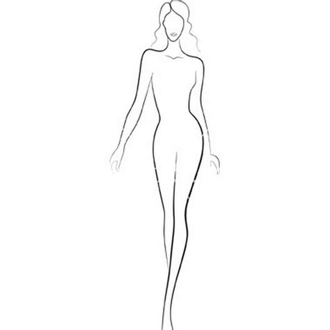 Рисунки силуэта девушки