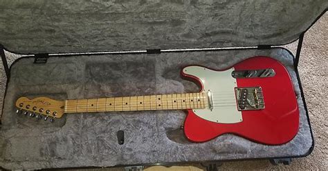 2017 Fender American Pro Telecaster Electric Guitar Maple Fingerboard With Case Candy Apple
