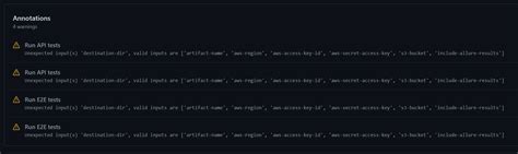 Fix Incorrect Workflow Input For Uploading Allure Reports On Pr Merge Tests · Issue 37409