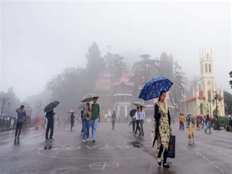 Imd Orange Alert In 9 Districts Of Himachal Pradesh Heavy Rain Forecast