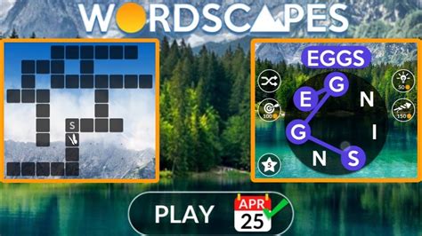 Wordscapes Daily Puzzle April 15