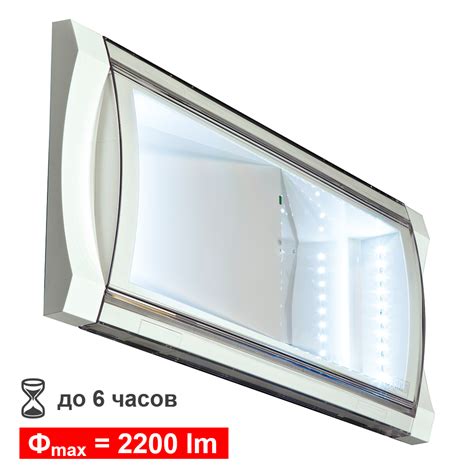 Светильник аварийный эвакуационный с аккумулятором Formula 65 LED Li-Fe ...