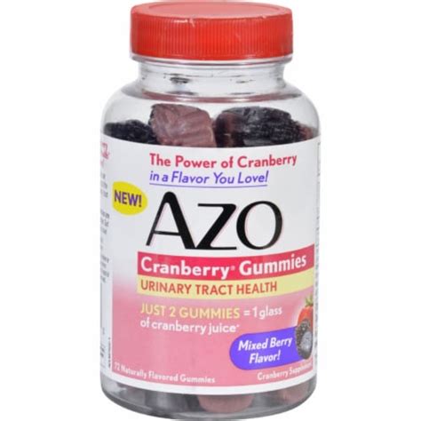 I Health Mixed Berry Azo Cranberry Gummies 72 Ct Kroger