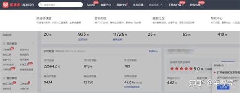 4 拼多多管理后台的使用技巧 知乎