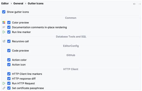 Editor Gutter PyCharm Documentation