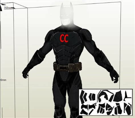 Bat Cosplay Pepakura Telltale Vengeance Etsy