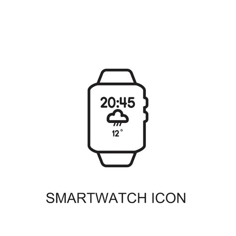 Premium Vector Smartwatch Vector Icon Icon