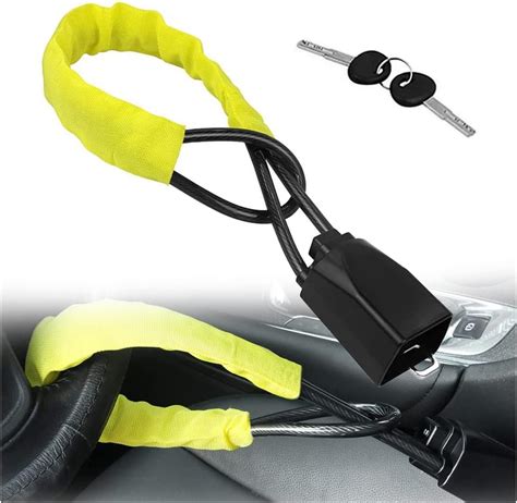 Cerradura Para Volante Cerraduras Para Cinturón De Seguridad