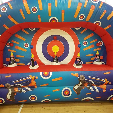 Inflatable Nerf Wars Target Range Bouncy Castle Hire In Crowborough