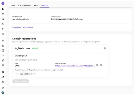 Sync Self Service Sso