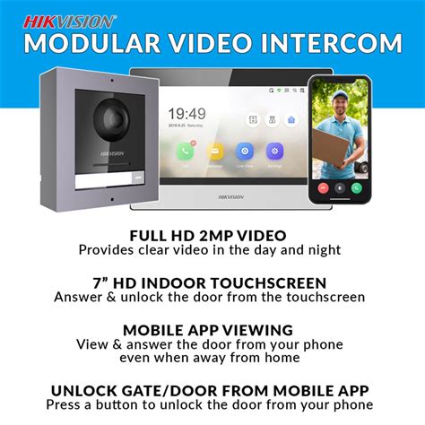 Hikvision Video Intercom Melbourne Kew Malvern Glen Iris