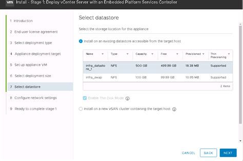 Install VMware VCenter Server