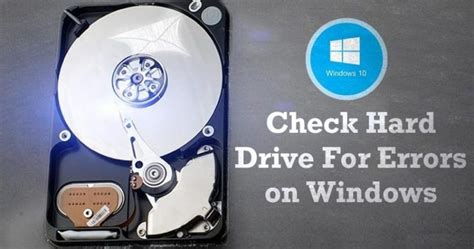 How To Check Your Hard Drive For Errors On Windows 10