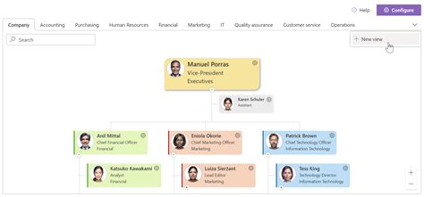 Views And Filtration — Plumsail Orgchart 10 Documentation