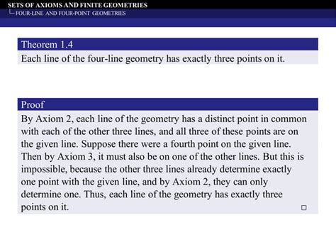 Sets Of Axioms And Finite Geometries Pdf Geography Science