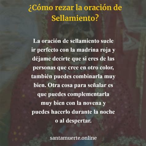 Oración de Sellamiento a Dios y a la Santísima Muerte Muy Poderosa