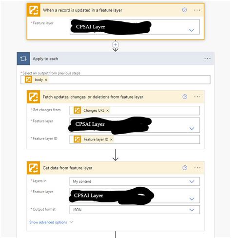 Power Automate Create A New Record In Feature Lay Esri Community