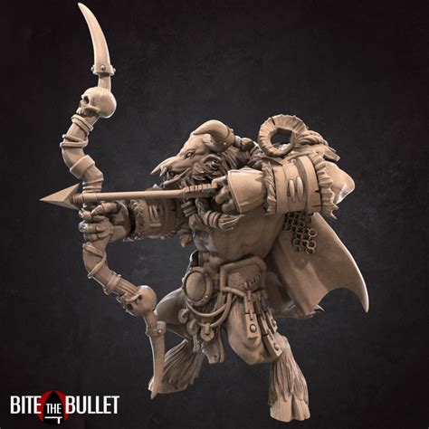 D Printable Minotaur Hunter Bear By Bite The Bullet