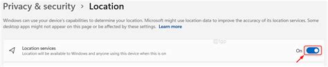 How To Configure Location Settings In Windows