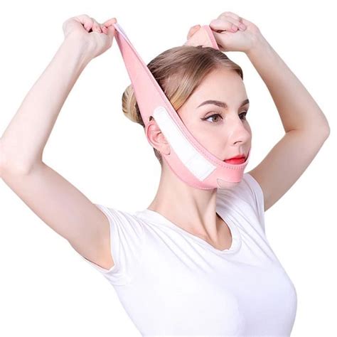 Masque Pour Levage Du Visage Amincissant Le Visage Elastique
