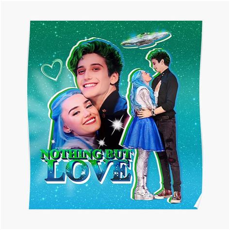 Zombies 3 Addison And Zed Nothing But Love Poster For Sale By