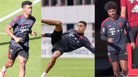Gnabry Musiala Y Coman Regresan A Los Entrenamientos Del FC Bayern