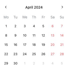 9 React Calendar Components For Your Next App DEV Community