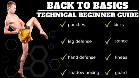 Back To Basics Technical Beginners Guide To Kickboxing Youtube