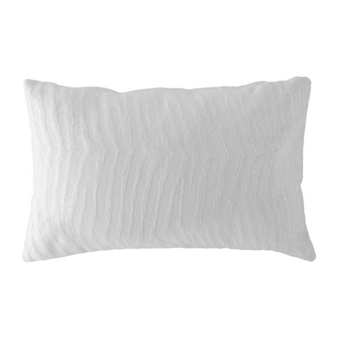 Guy Laroche Home Lot De Housses De Coussin Jacquard DORYA C X Cm Blanc Veepee