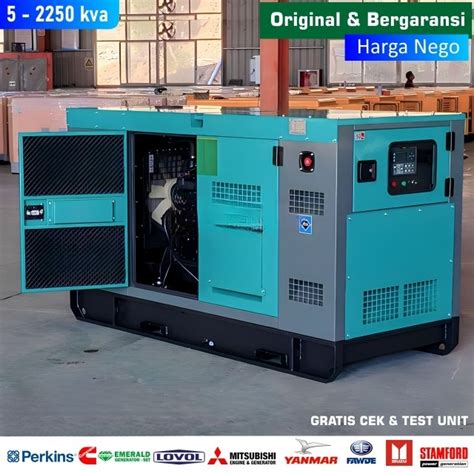 Jual Genset 300 Kva Cummins Original Murah Harga Diskon April 2024