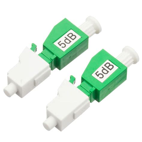 LC APC 5bd Fiber Optic Attenuator TELHUA