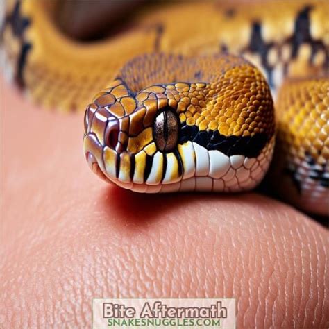 Ball Python Bites Symptoms Treatment And Prevention Tips For Safe Handling