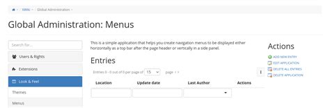 How To Customize A Menu In Xwiki Using The Menu Application Xwiki
