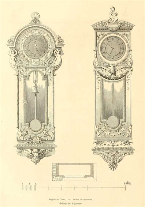Антикварные настенные часы 73 фото