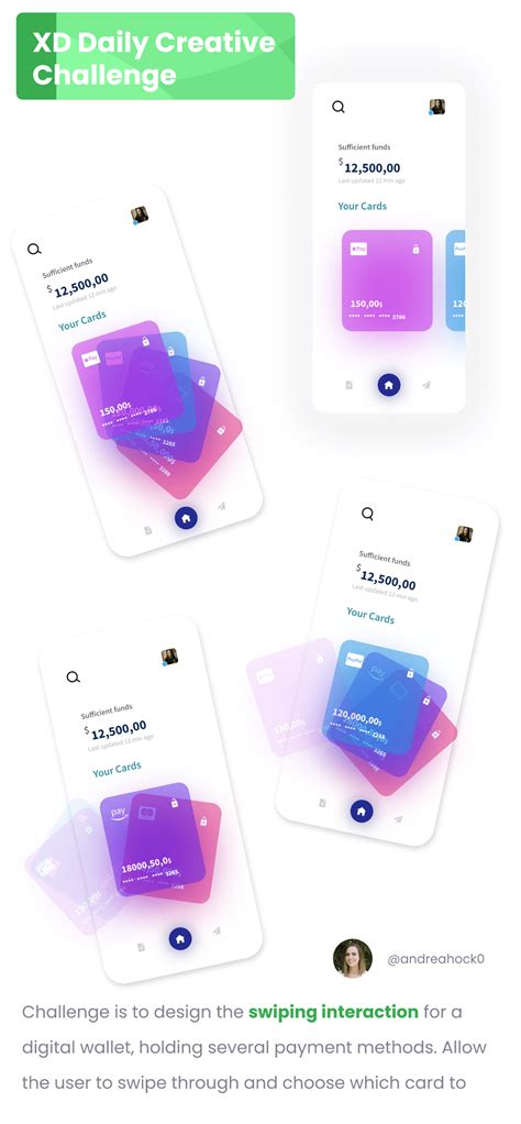 Payment Cards Ui Designing On Behance Best Ui Design App Ui Design