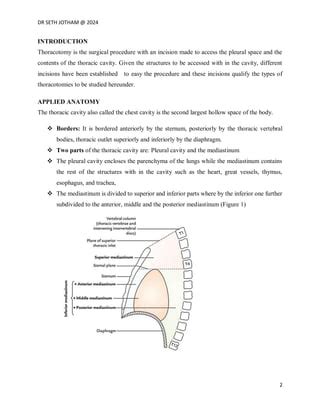 THORACOTOMY SURGICAL PERSPECTIVES VOL 1 PDF