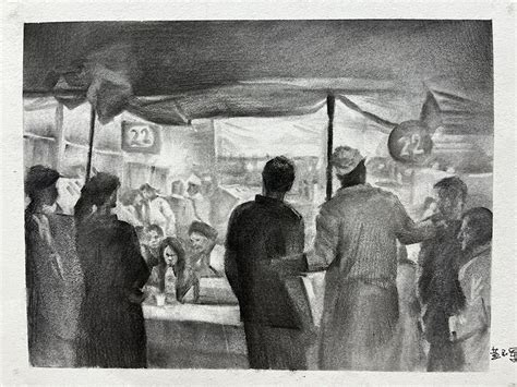 黄玉军老师作品 三元美术学校