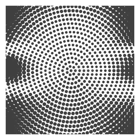 Monochrome Halftone Background Stock Vector Illustration Of Black Modern 123492340
