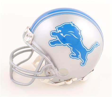 Dandre Swift Signedautographed Detroit Lions Mini Helmet Showalter