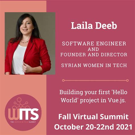 Women In Tech Summit On Linkedin Womenintech Vuejs Software