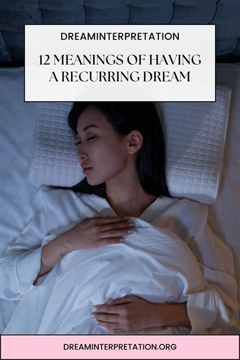 Why Do I Keep Having The Same Dream 12 Spiritual Meanings