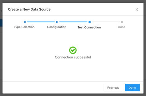 Test Data Source Connection During Creation UX Redash Discourse