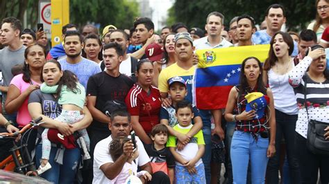 Venezuela Así Se Registraron Los Incidentes Frente A La Embajada En
