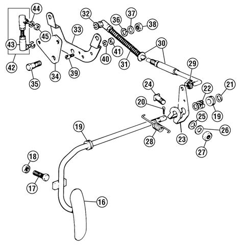 Accelerator Pedal Carb Models Moss Motors