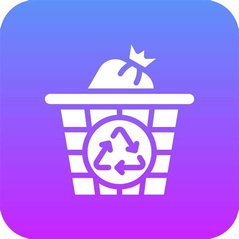 Illustration De Licône Du Vecteur De Déchets Du Jeu Dicônes De